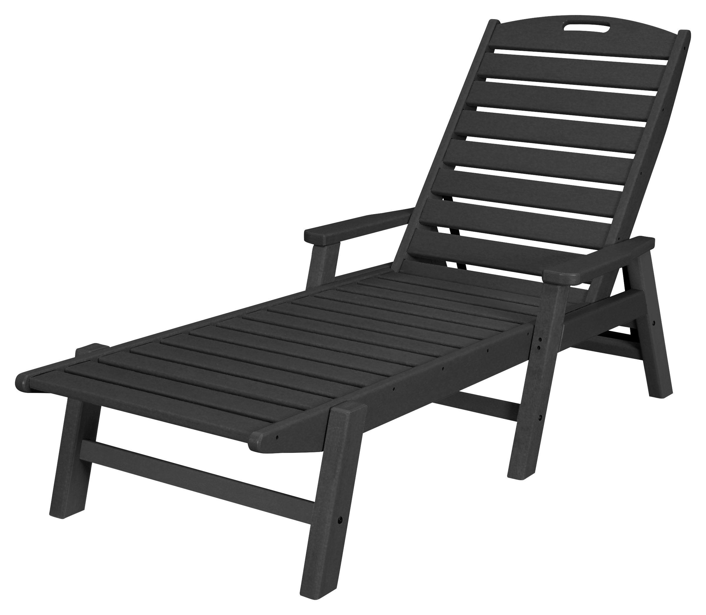 POLYWOOD Nautical Chaise with Arms | Bass Pro Shops